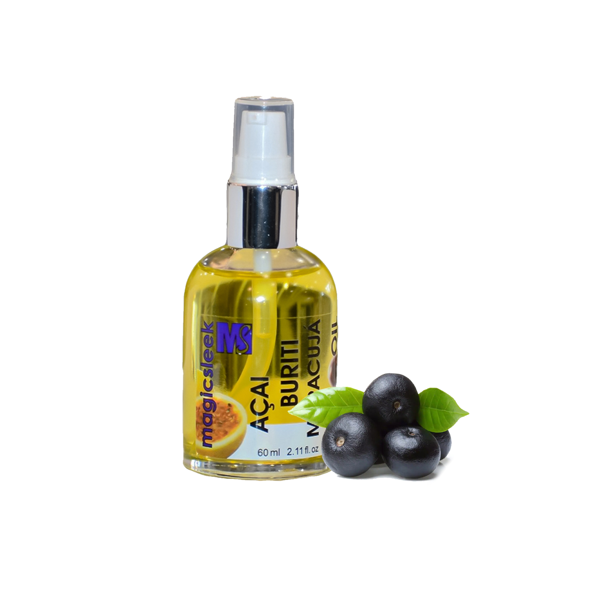 Acai Oil for hair for Frizz Control & Shine